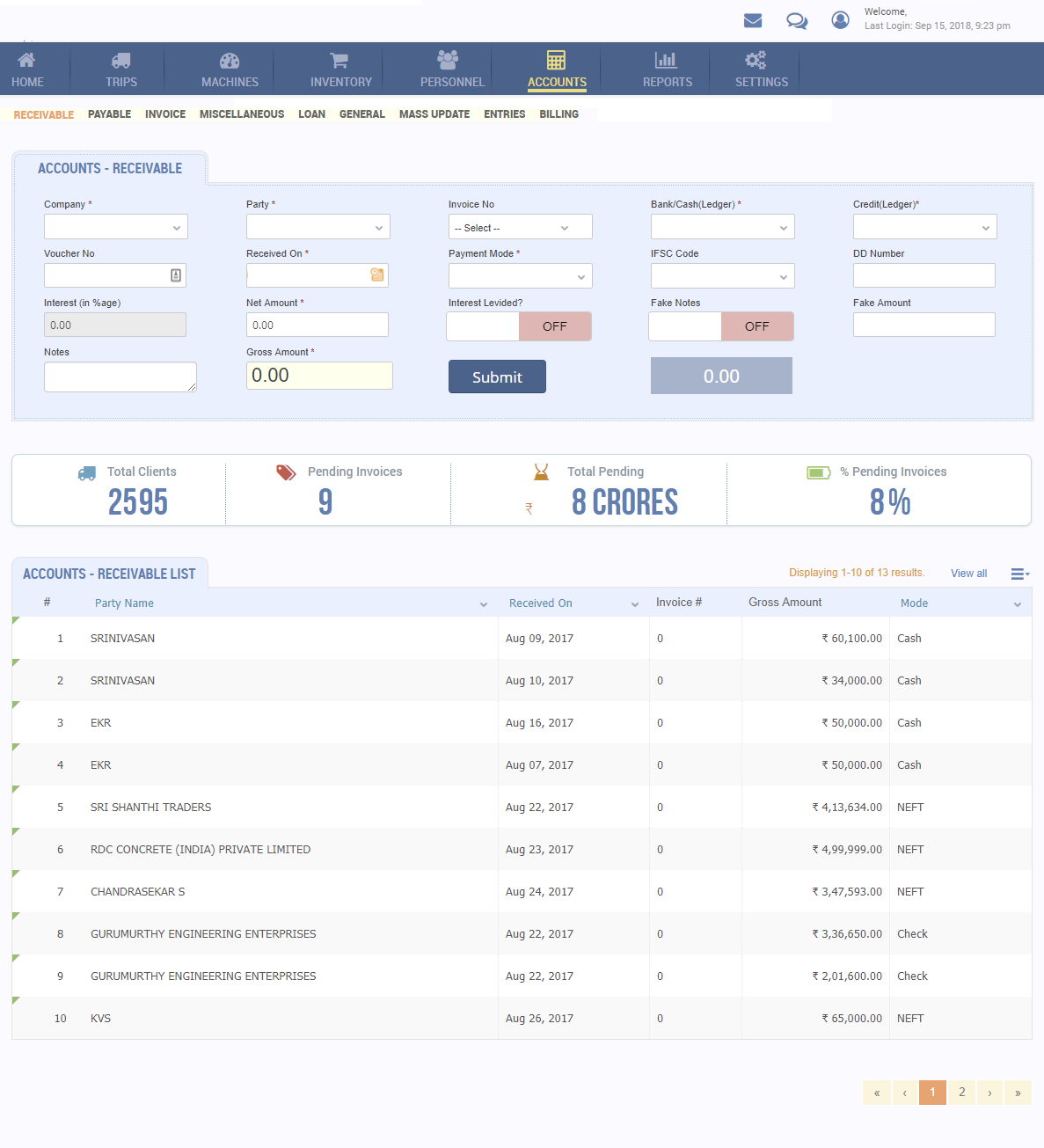Modomines - The Best Accounting Software for Quarry & Crusher